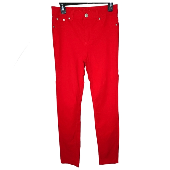 Rue21 | Pants & Jumpsuits | Bright Red Skinny Pants | Poshmark